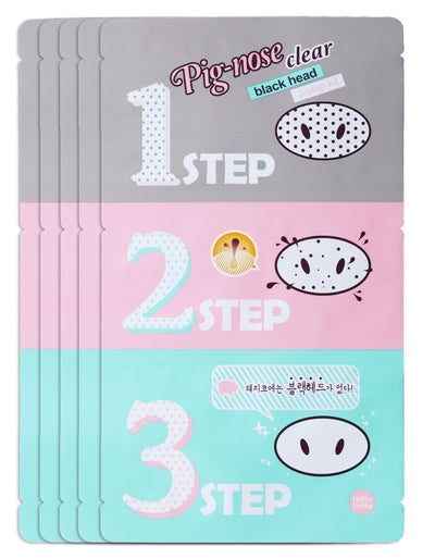 Korikart-Holika Holika Pig Clear Blackhead 3-Step Kit