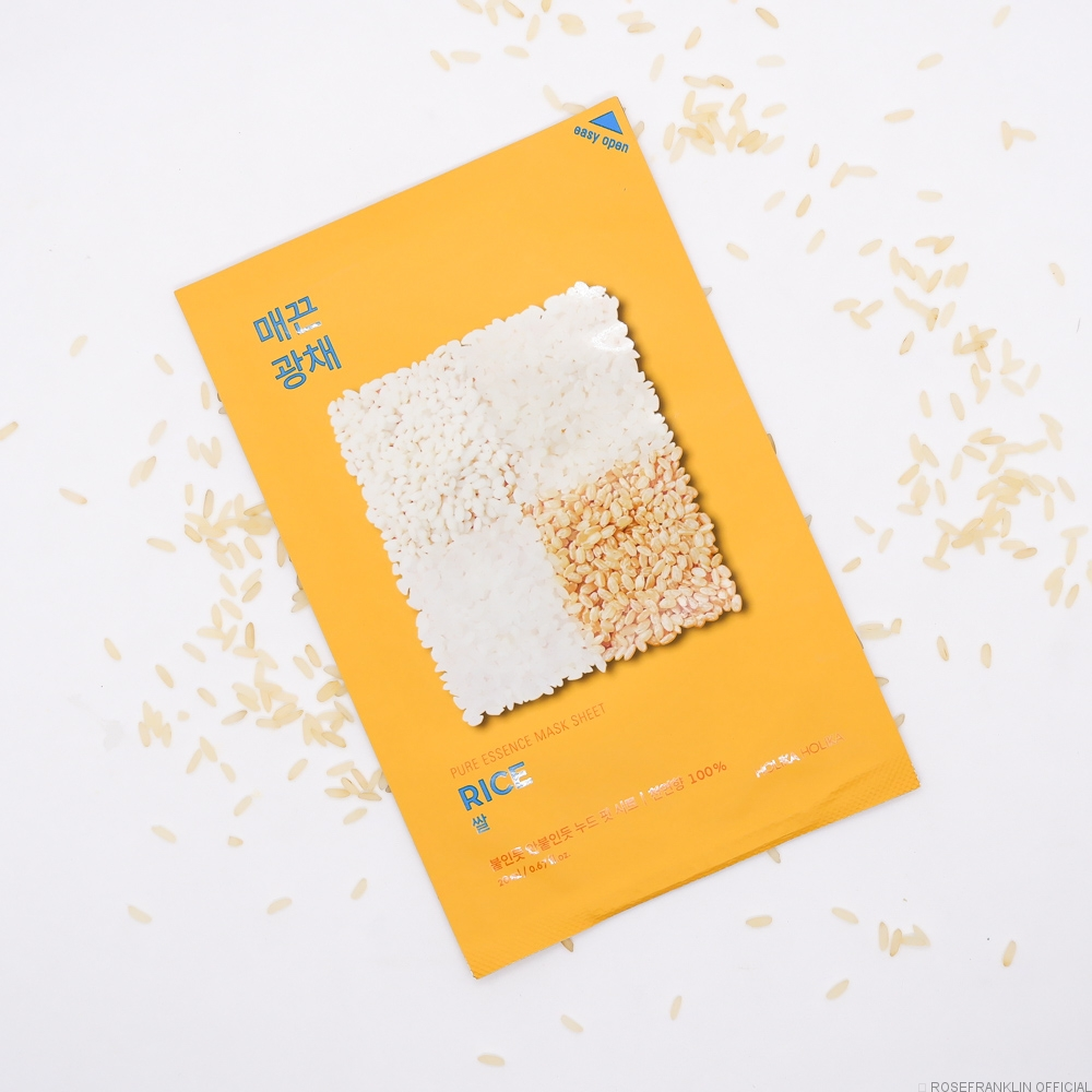 Korikart-Holika Holika Pure Essence Mask Sheet Rice