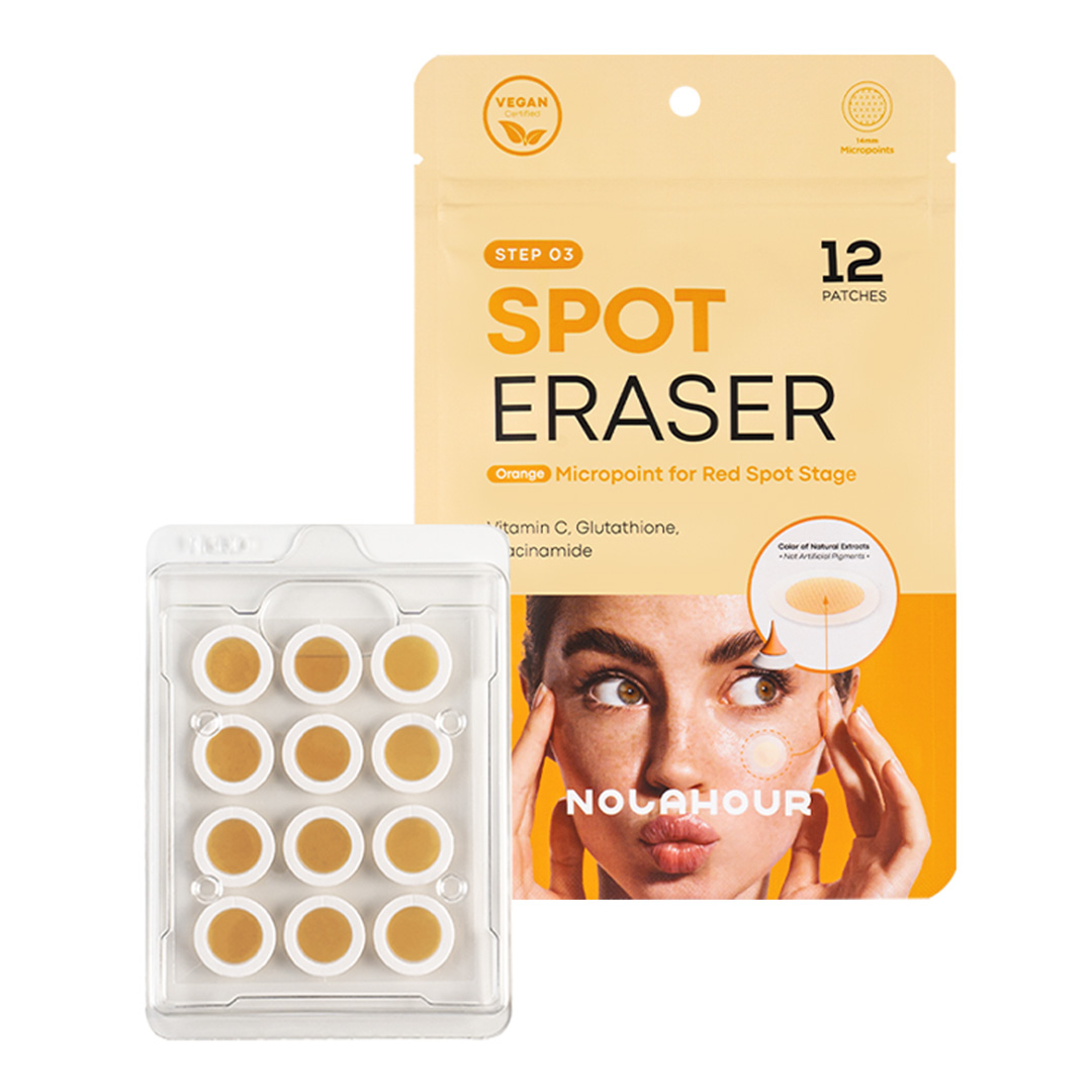 Korikart-NOLAHOUR Spot Eraser Orange (Microneedle Acne Patch) 12 Patches