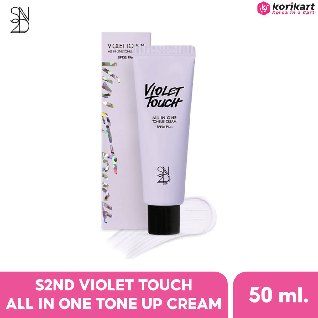 Korikart-S2ND Toneup cream Violet Touch