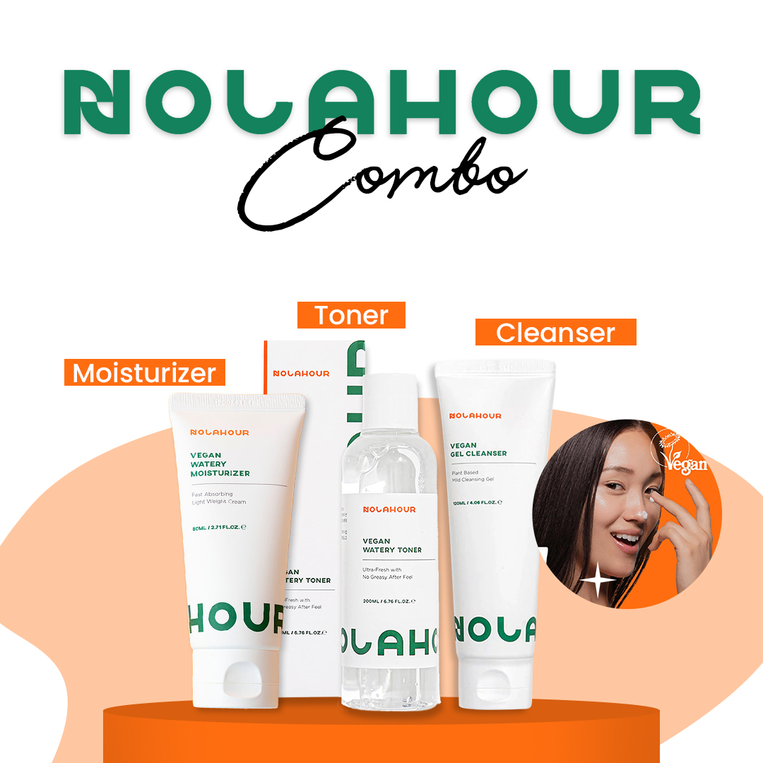 Korikart-NOLAHOUR Complete Vegan Skincare Trio