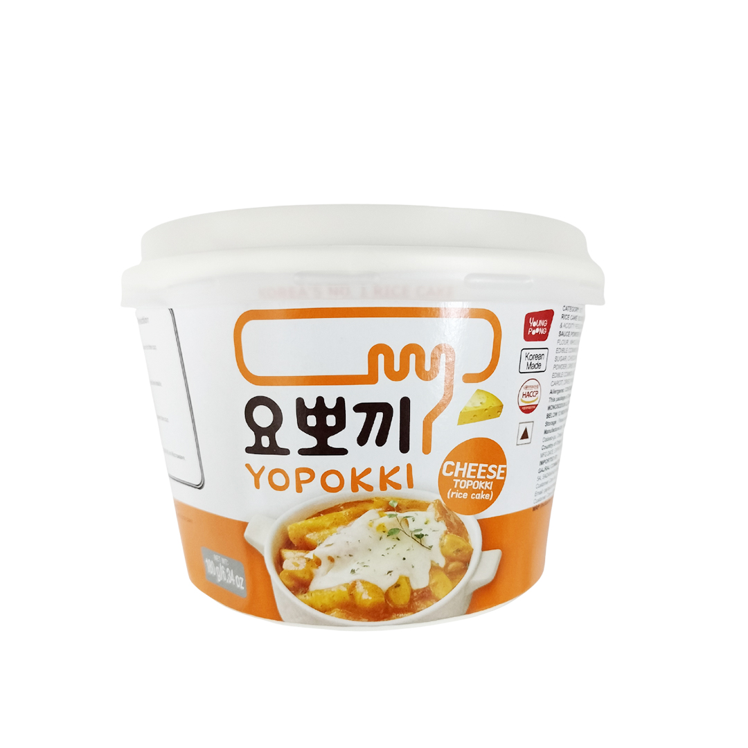Korikart-Yopokki Cheese Topokki (Rice cake)