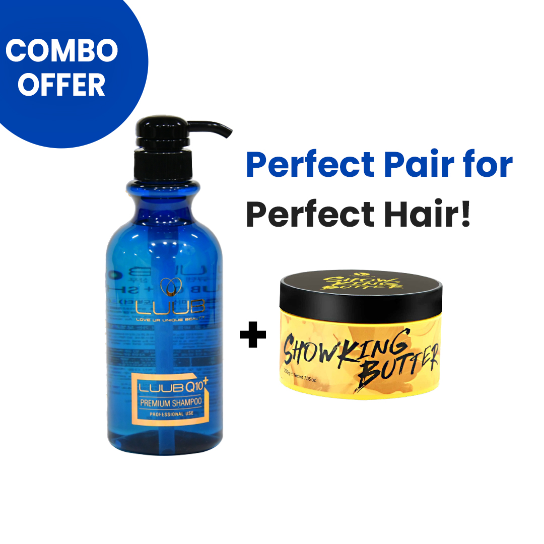 Korikart-LUUB Korikart-glow hair shampoo and conditioner combo