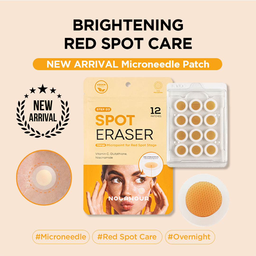 Korikart-NOLAHOUR Spot Eraser Orange (Microneedle Acne Patch Pimple) 12 ...